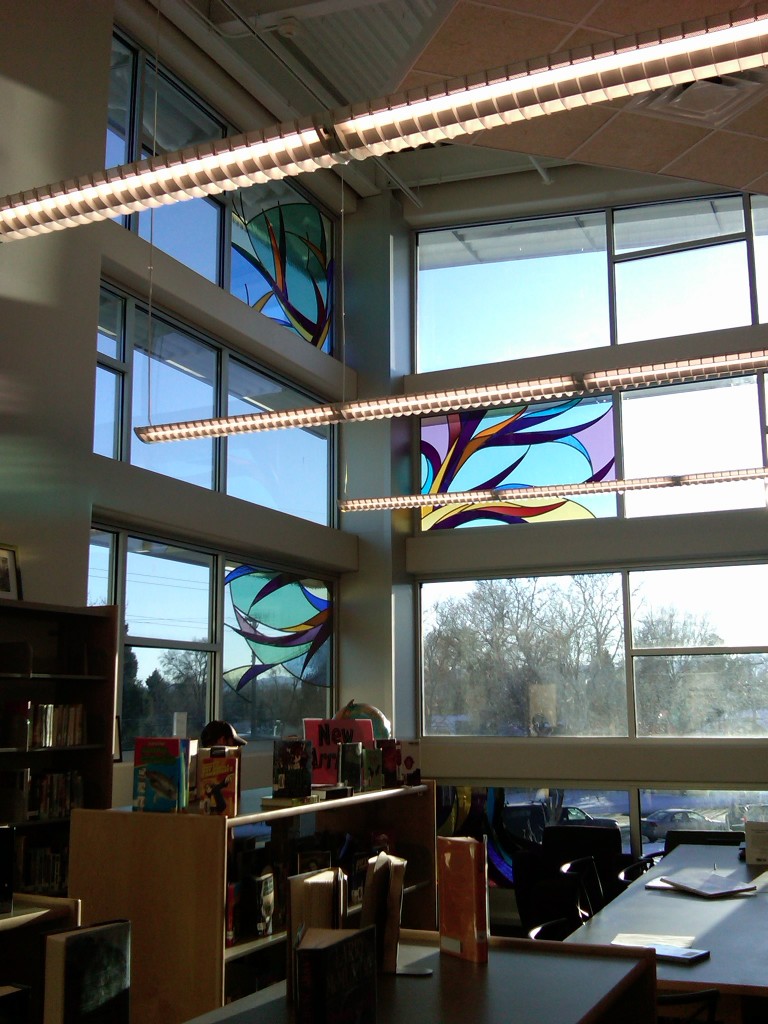 Jefferson County Open School Library Stained Glass | CSGStudio